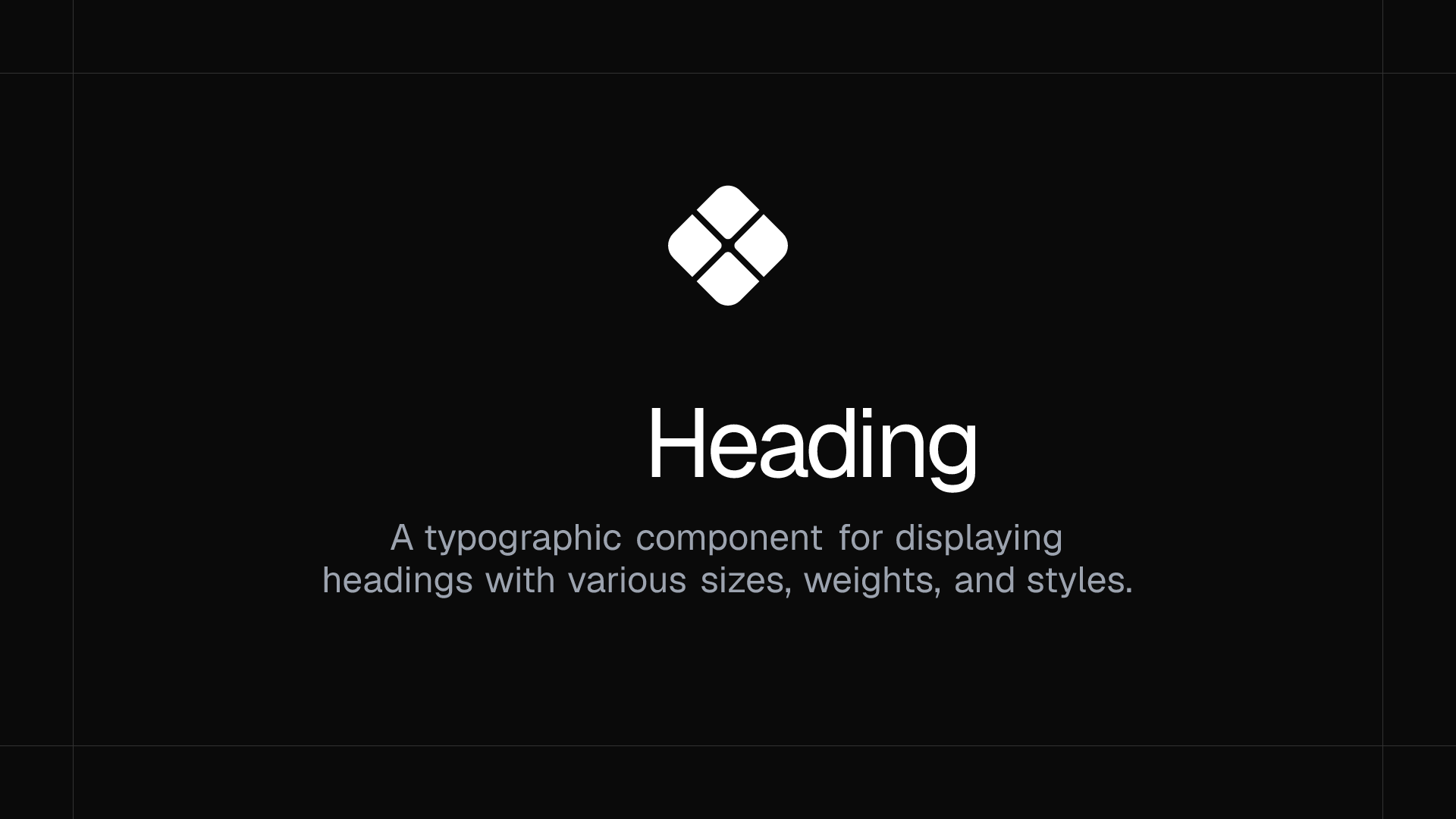 Heading – Once UI